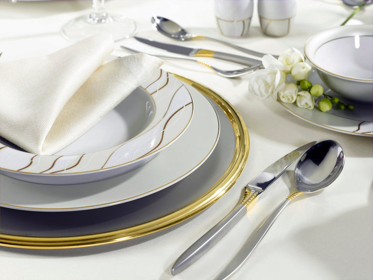 16pc Enamel Dinnerware Set - By Argon Tableware | Rinkit.com.au ...